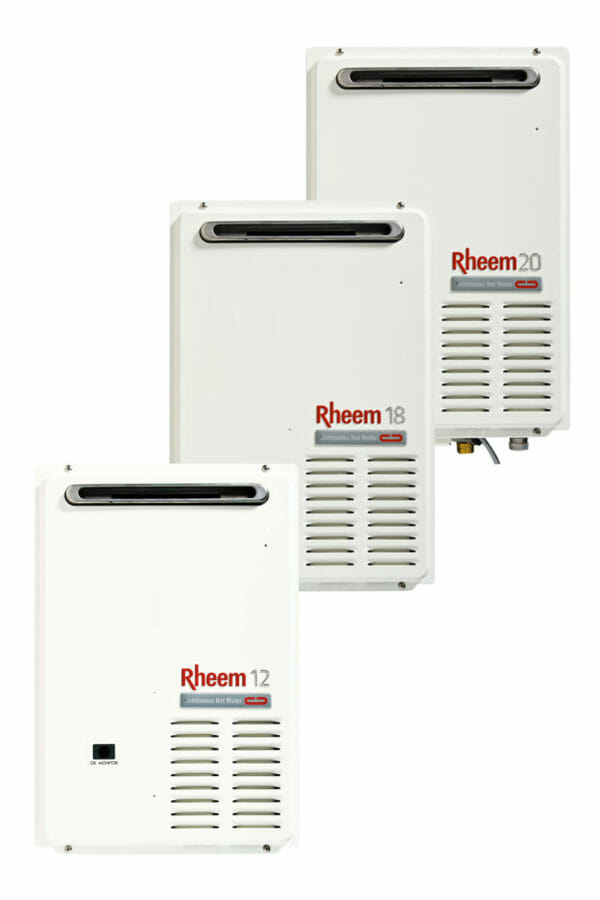 Rheem Gas Hot Water Systems And Heaters Same Day Hot Water Service